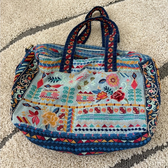Johnny Was | Bags | Johnny Was Duffle Bag | Poshmark